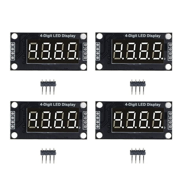 Digital Display Module,4 Sets Digital Tube Digital Tube Display Module ...