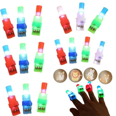 40Pcs LED Party Finger Lights for Kids, LED Finger Flashlight Light Up ...