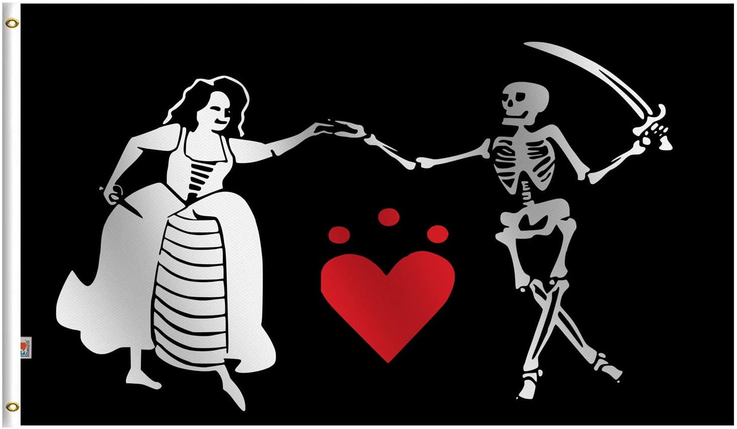 Large Flag One Piece Heart Pirates Flag indoor or outdoor Flag Flying ...