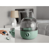 Mainstays Ultrasonic Cool Mist Humidifier with Aroma 23434G, Green ...