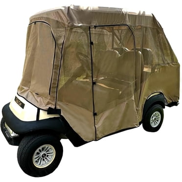Covered Living Golf Cart Sun Shade Cover for 4 Seater Golf Cart Roof up ...
