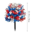 Artificial Flowers Garden Decorations Realistic Green Plants, Lifelike ...
