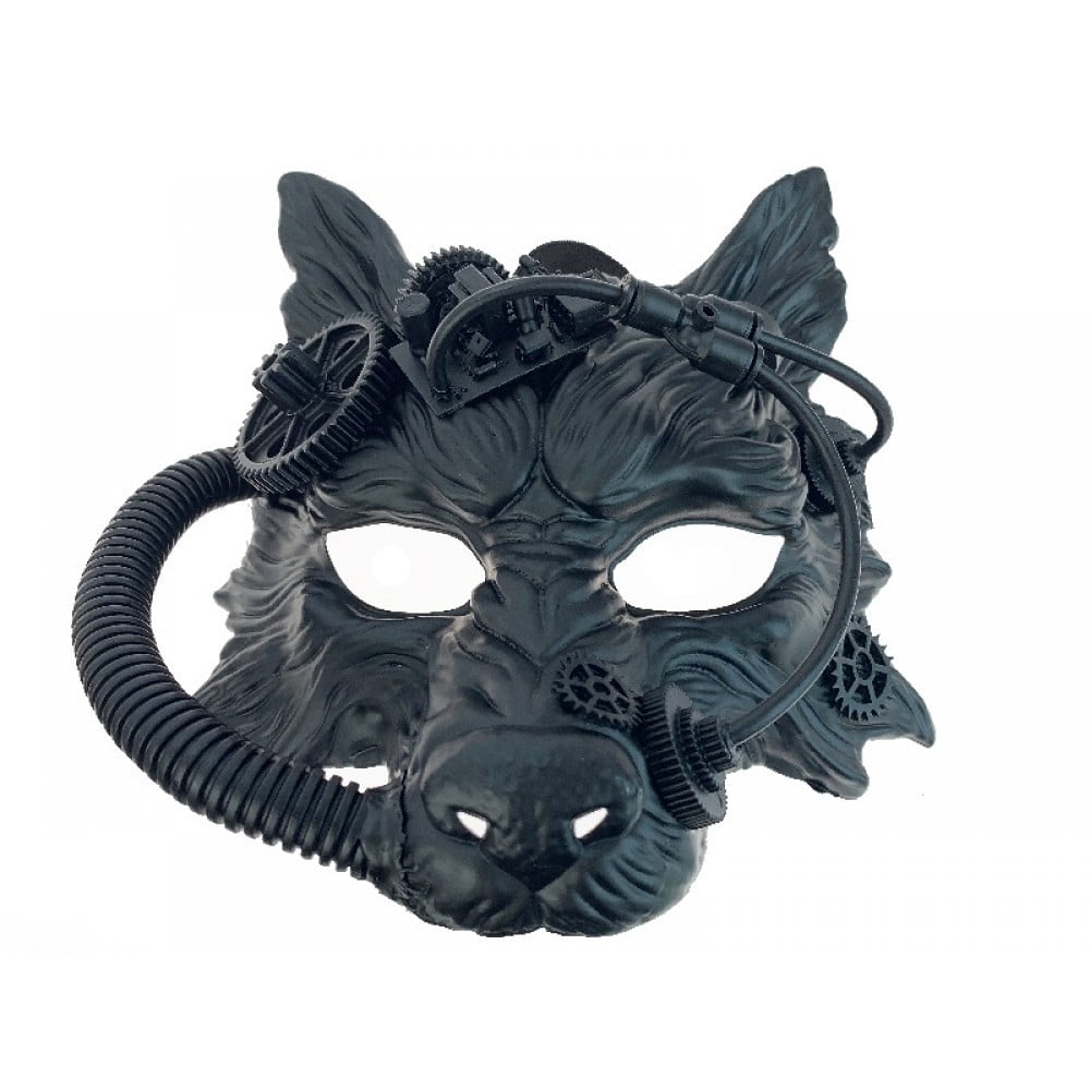 Scary Horror Devil Wolf Masquerade Mask For Halloween Costume Dress UP ...