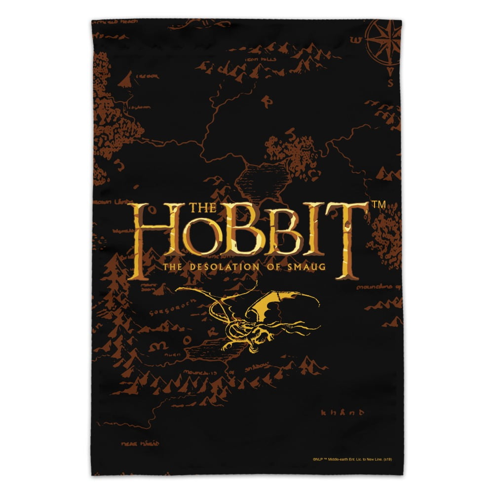 The Hobbit The Desolation of Smaug Logo Garden Yard Flag - Walmart.com