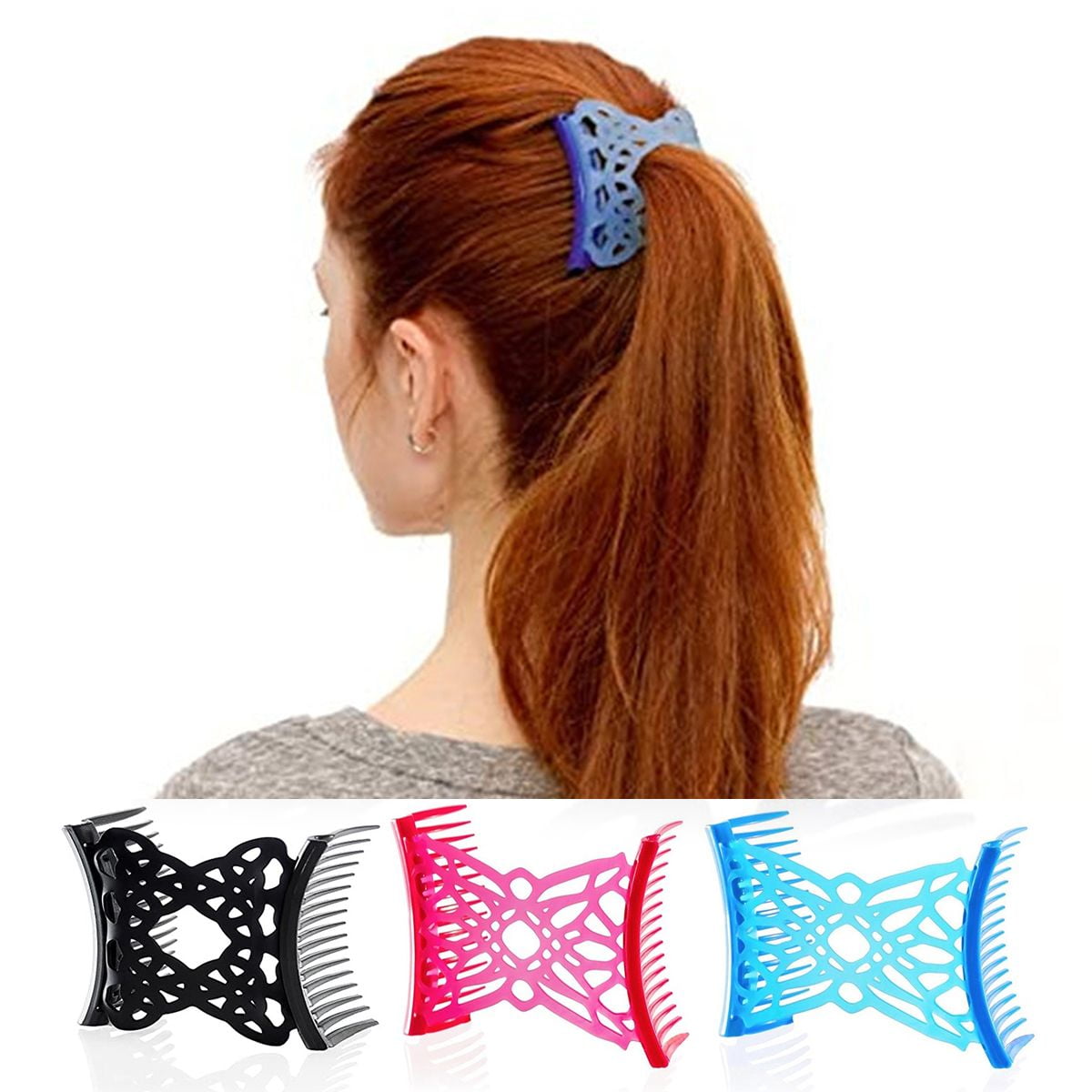 Meidiya Effortless Beauty Stretchable Double Combs Upzing Medium Magic ...