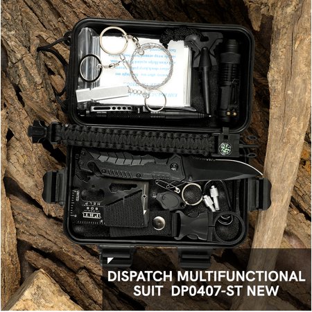 DISPATCH Affordable 12 in 1 Military Tactical Survival Tools Kit for ...