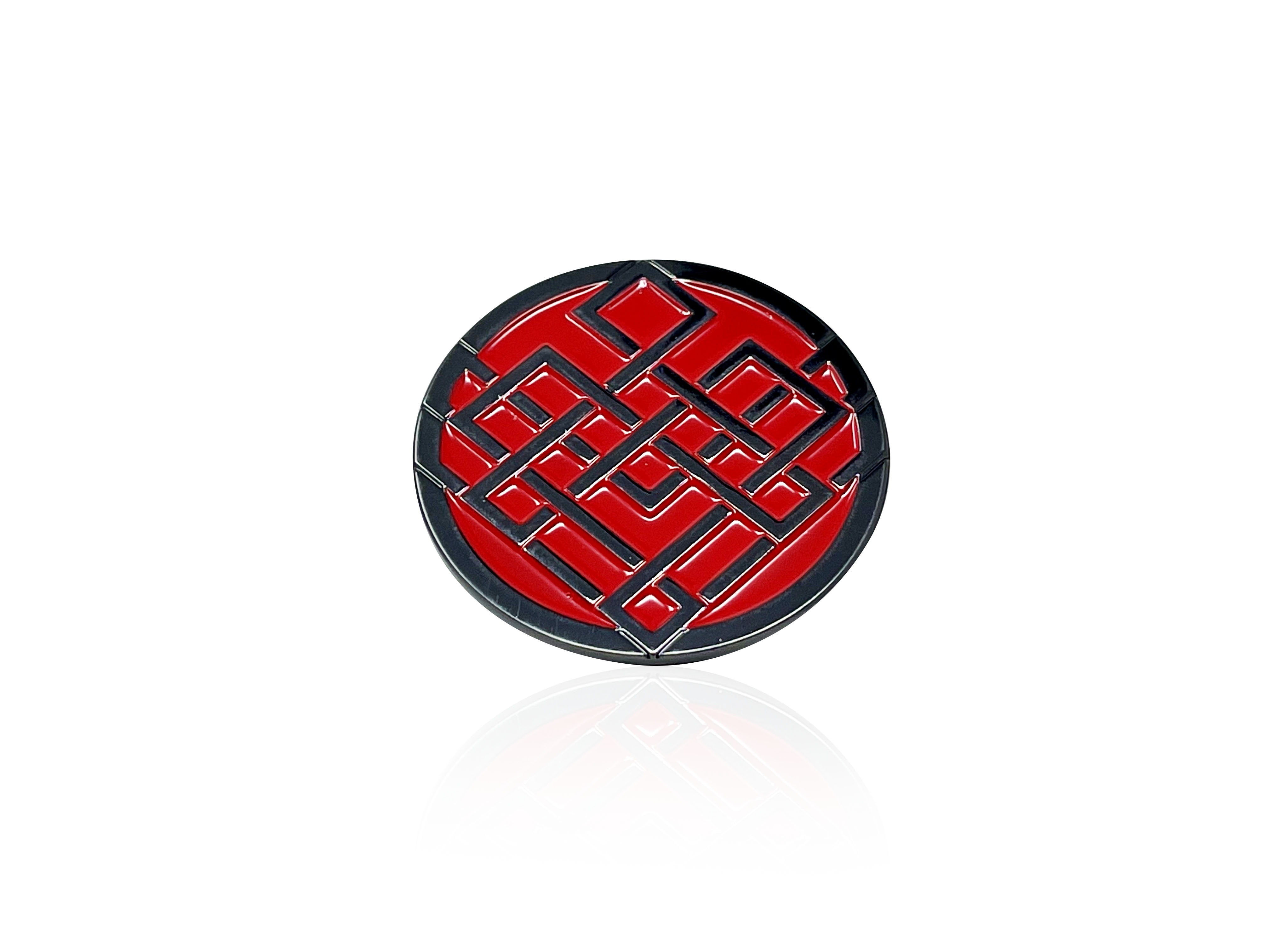 SHANG-CHI Marvel Legends Pin, RED ARMOR Icon Symbol - The Legend of The ...