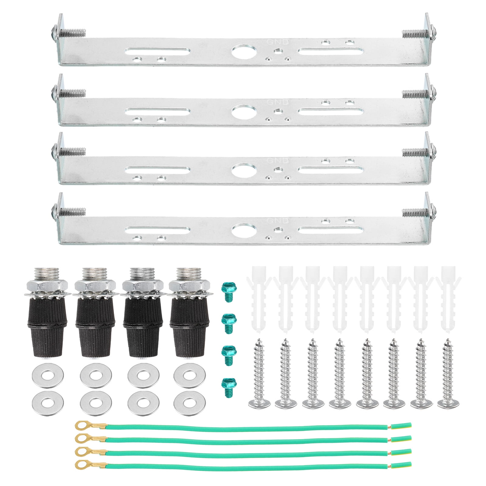 Uxcell Ceiling Light Plate Kit 155x20x15mm Lighting Fixture Mounting ...