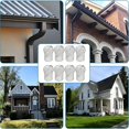 BPPEG 8 Pack Gutter Downspout Guard,Downspout Guard Filter Strainer 3.5 ...