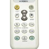 HQRP Universal Remote Control Compatible with Comfort-Aire REG-183A ...