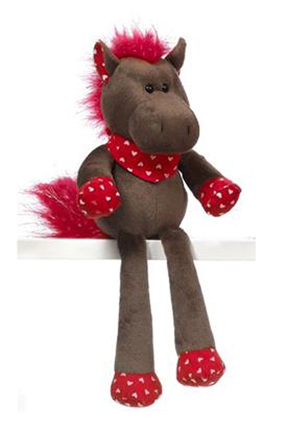 Brown Cleo The Horse Plush Toy by Ganz - Walmart.com