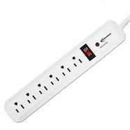 Kensington SmartSockets Color-Coded Strip Surge Protector - Dark Gray ...