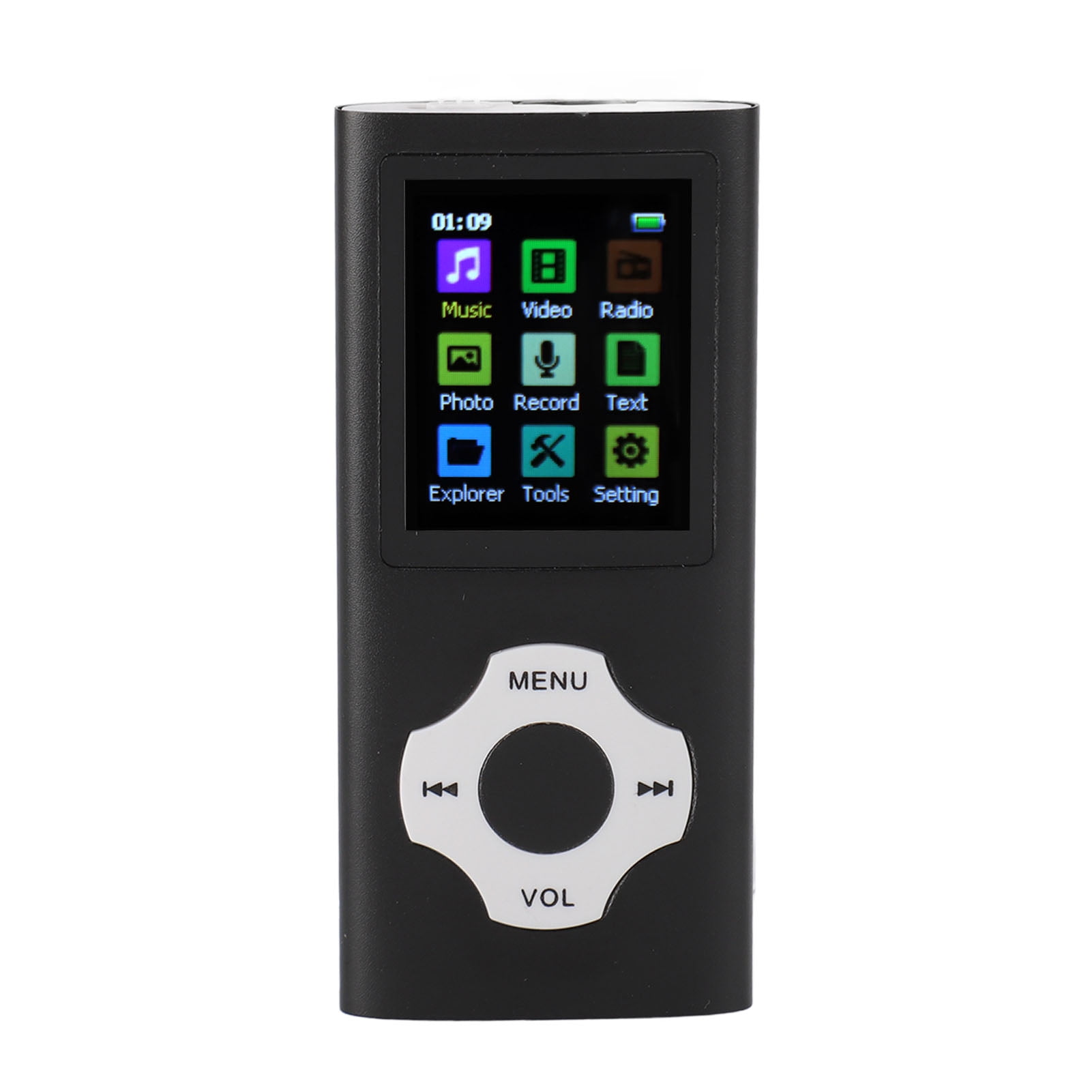 Reproductor mp3, mini reproductor mp3 enchufable de vídeo recargable ...
