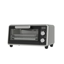 BLACK+DECKER SpaceMaker Under-Counter Toaster Oven, Black/Silver ...