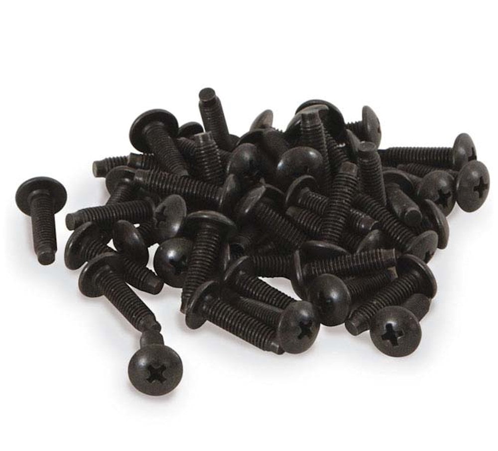 10-32 Cage/Server/Racking Screws, can of 50pcs, Black - Walmart.com