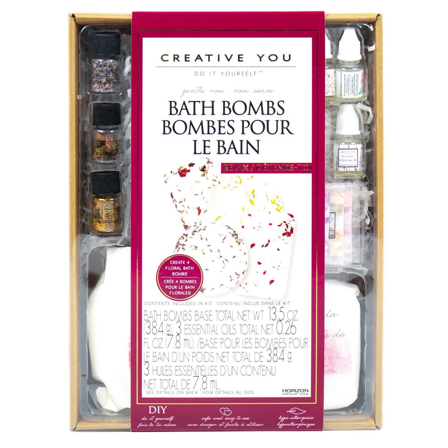 Click here for Creative You D. I.Y. Gentle Rose Bath Bombs prices