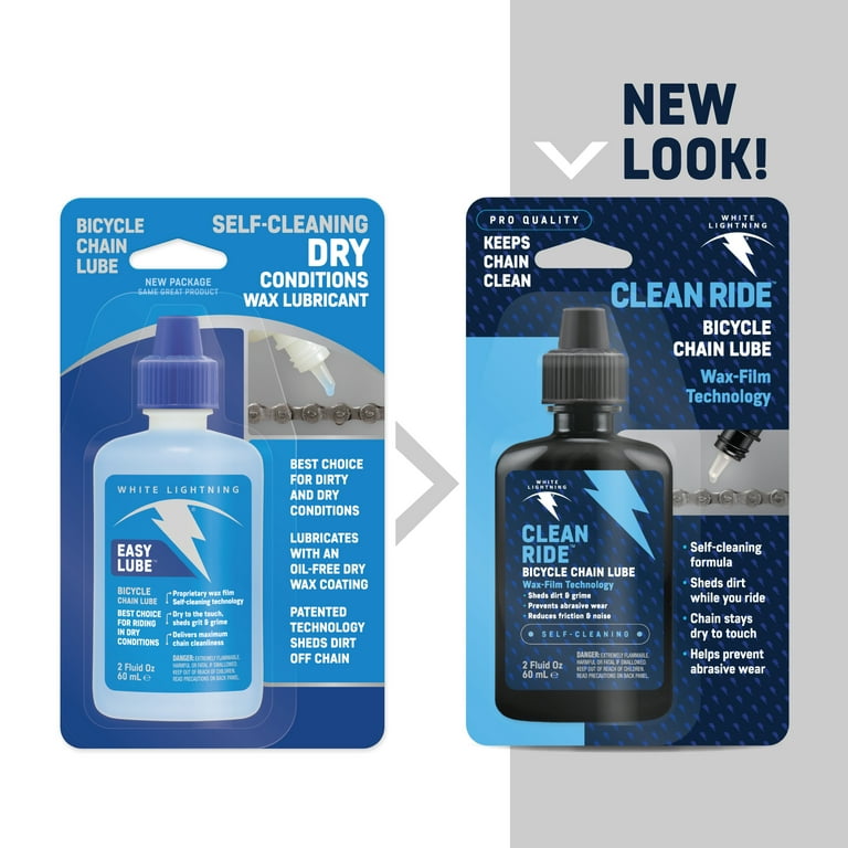 Bicycle Chain Lube White Lightning Lube Review White Lightning® Clean ...