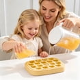 18-Cute Bear Shape Molds with Lid, Reusable Mold for Ice Cream Mold ...