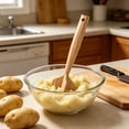 Wooden Meat Chopper Potato Masher Multi Functional Ground Beef Smasher ...