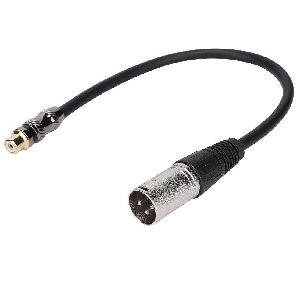 Ccdes Rca Female To Xlr Male Rca Adapterrca Female To Xlr Male Converter Adapter 30cm Length