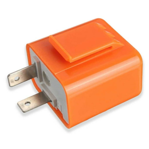 Wweixi 2 Pin Motorcycle LED Flashers Accessory Stable Signal Indicator ...