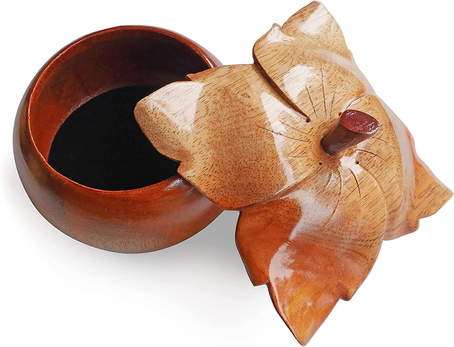 Karvah Wooden Decorative Keepsake Trinket Jewelry Gift Storage Box ...