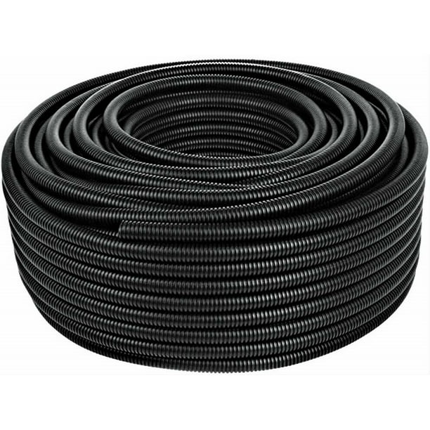American Terminal 25 Ft 1/4" Split Wire Loom Conduit Polyethylene ...