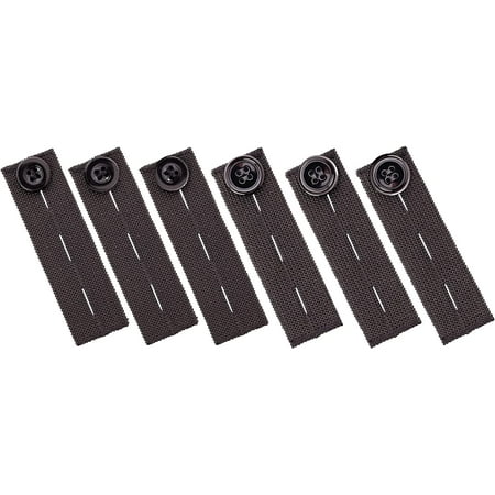 ZMLEVE Elastic Pants Waist Extenders (6 Pack), Adjustable Waistband ...