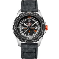 Luminox Men's Sea Turtle Giant 0329, Black Dial, Rubber Strap, Quartz ...