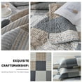 Pangushan 100 Cotton King Quilt Set Farmhouse Patchwork Reversible