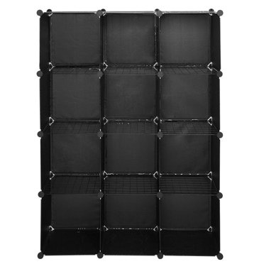 Covered Living Storage Shelving unit cover, fits racks 48"Wx24"Dx72"H ...
