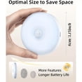12 Pack Wireless Motion Sensor Night Light, Motion Activated Lamp for ...