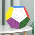 SengSou Gigaminx 5x5 Speed Cube Puzzle - Stickerless, 12 Sided Megaminx ...