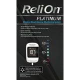 ReliOn Platinum Blood Glucose Monitoring System - Walmart Business Supplies