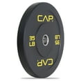 CAP Barbell Olympic Rubber Bumper Plates (Pairs/Singles by sizes ...