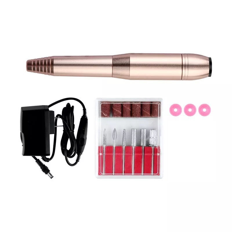 Portable Electric Nail Drill, Professional Electric Nail File Kit ...