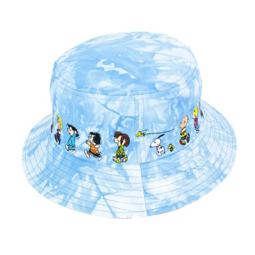 Peanuts Polyester Snoopy Troops Reversible Camo Bucket Hat, Green, 100% ...