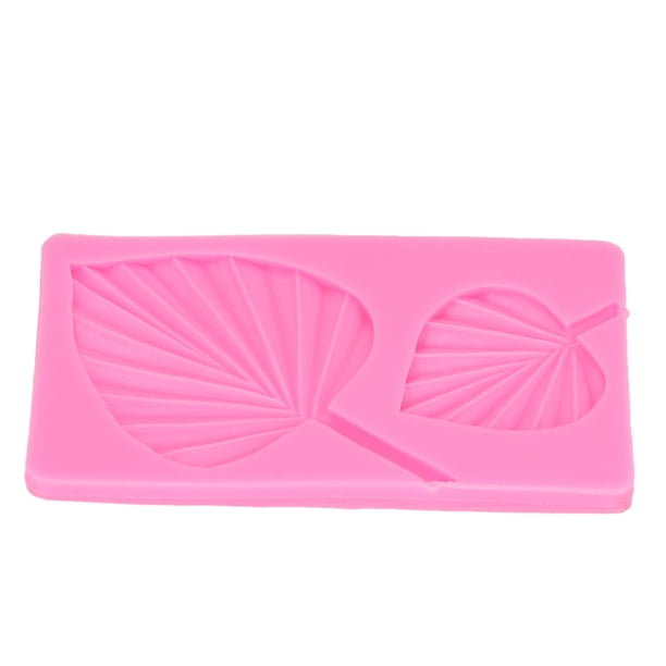 Silicone Cake Baking , Fan Leaves Shape Silicone Food Grade Chocolate ...