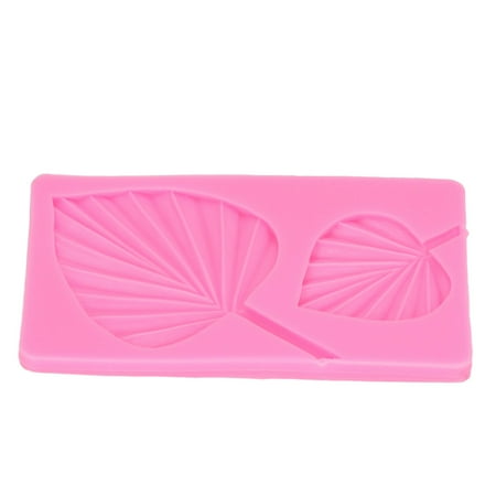 Silicone Cake Baking , Fan Leaves Shape Silicone Food Grade Chocolate ...