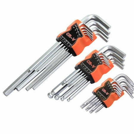 FanShow HX and TX Allen Key Set 18 Pieces - Professional Hex and Torx ...