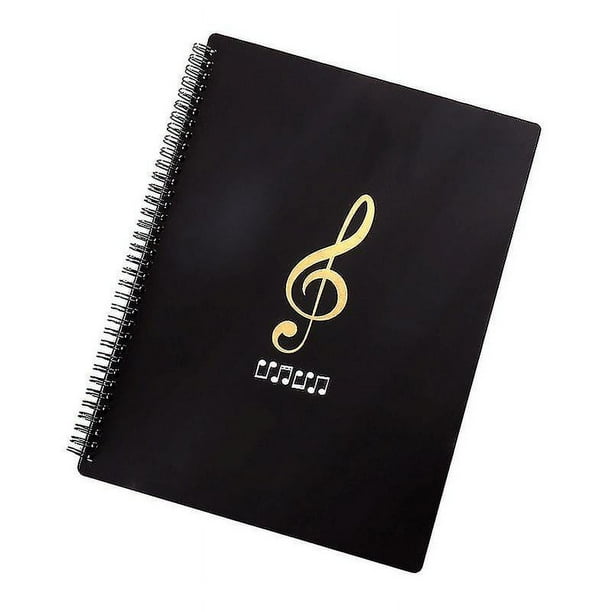 30 Pocket A4 Sheet Music Storage Folder Folder For Musicians, Index ...