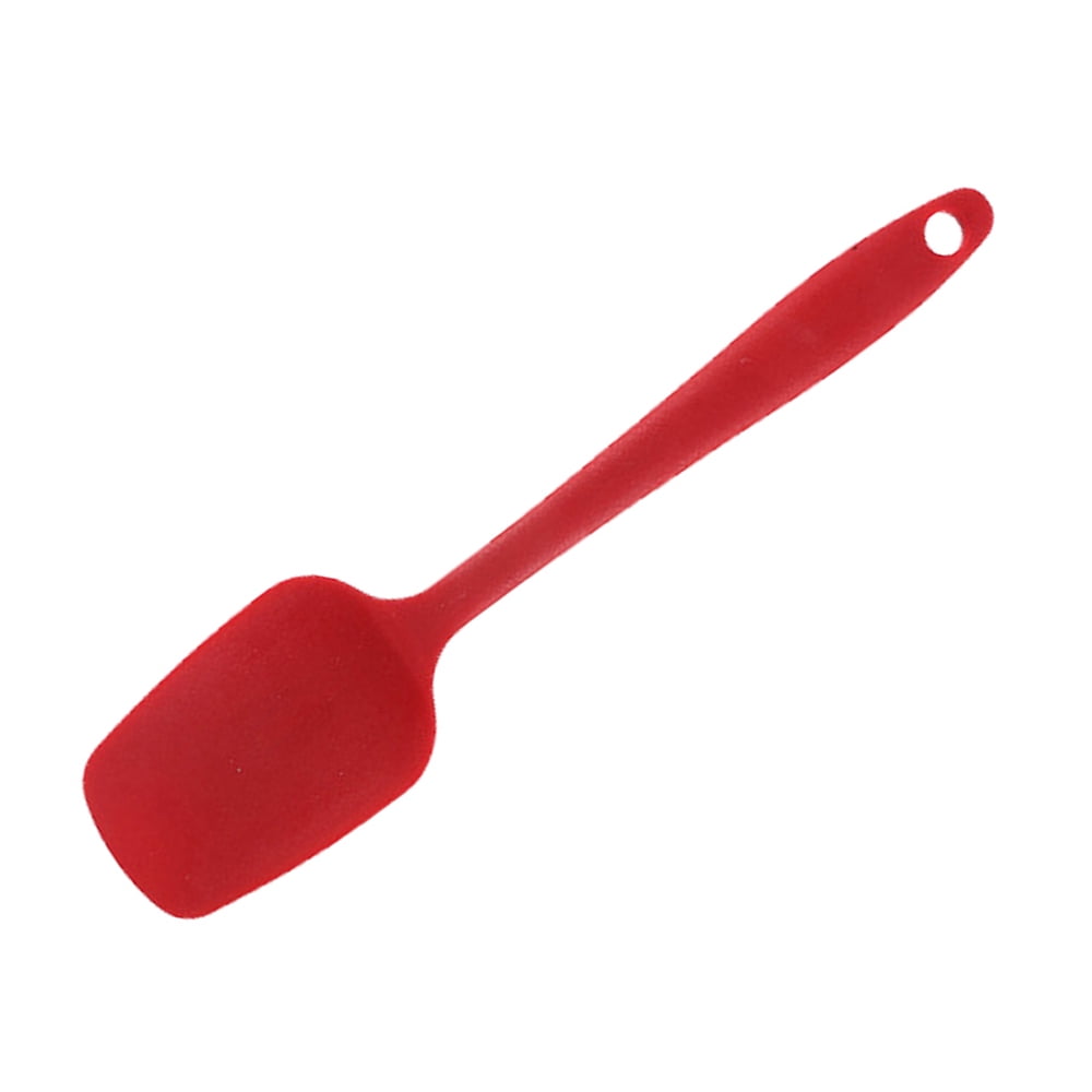 Silicone one-piece spatula scoop household baking tool small cake cream ...