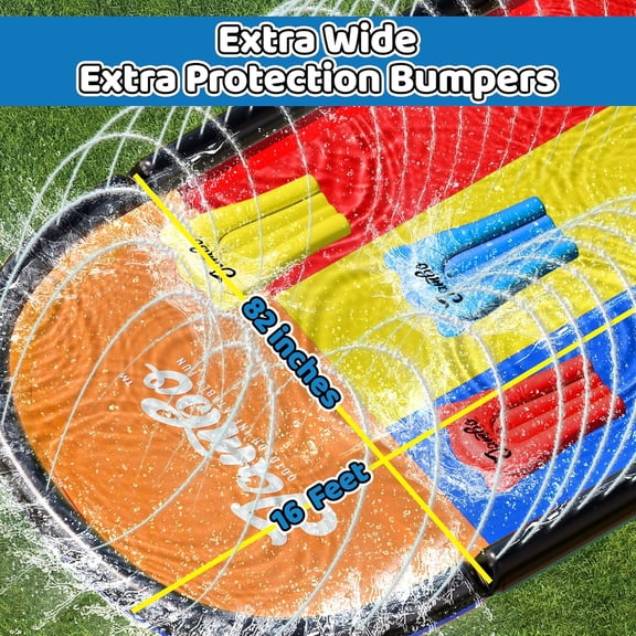 WOW Sports Super Slide Giant 25ft Water Slide 25 X 6 (20-2212 ...