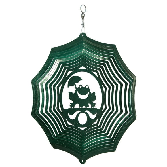 Frog Bicycle Wind Spinner