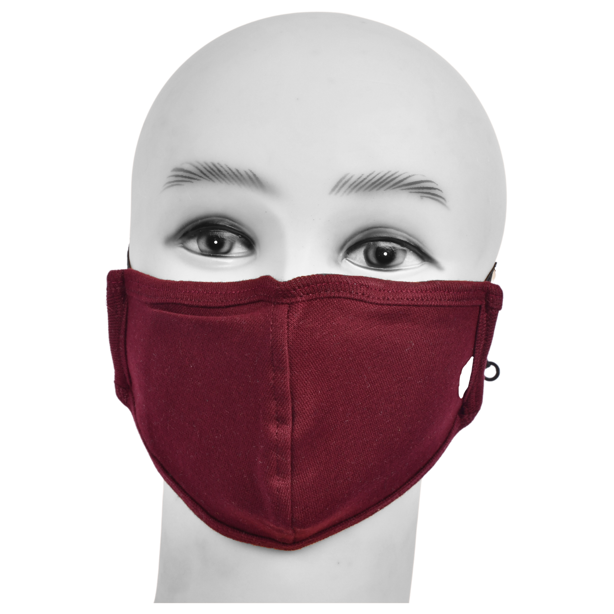 Standard Masks for Kids (5-12 Years)- Maroon - Walmart.com