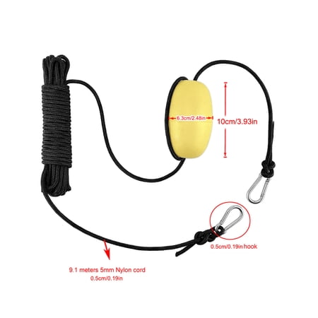 18 Inch Boat Drogue with Buoy Brake Retrieving Rope Throw Line Ship ...