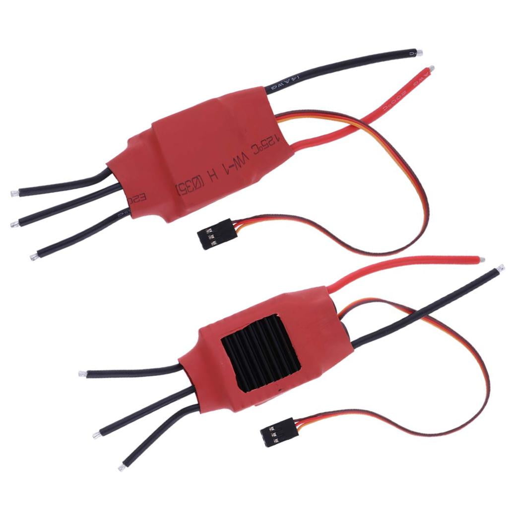 2 Pieces 50A ESC without Brush Elements Accessory BEC 5V / 3A PCB ...