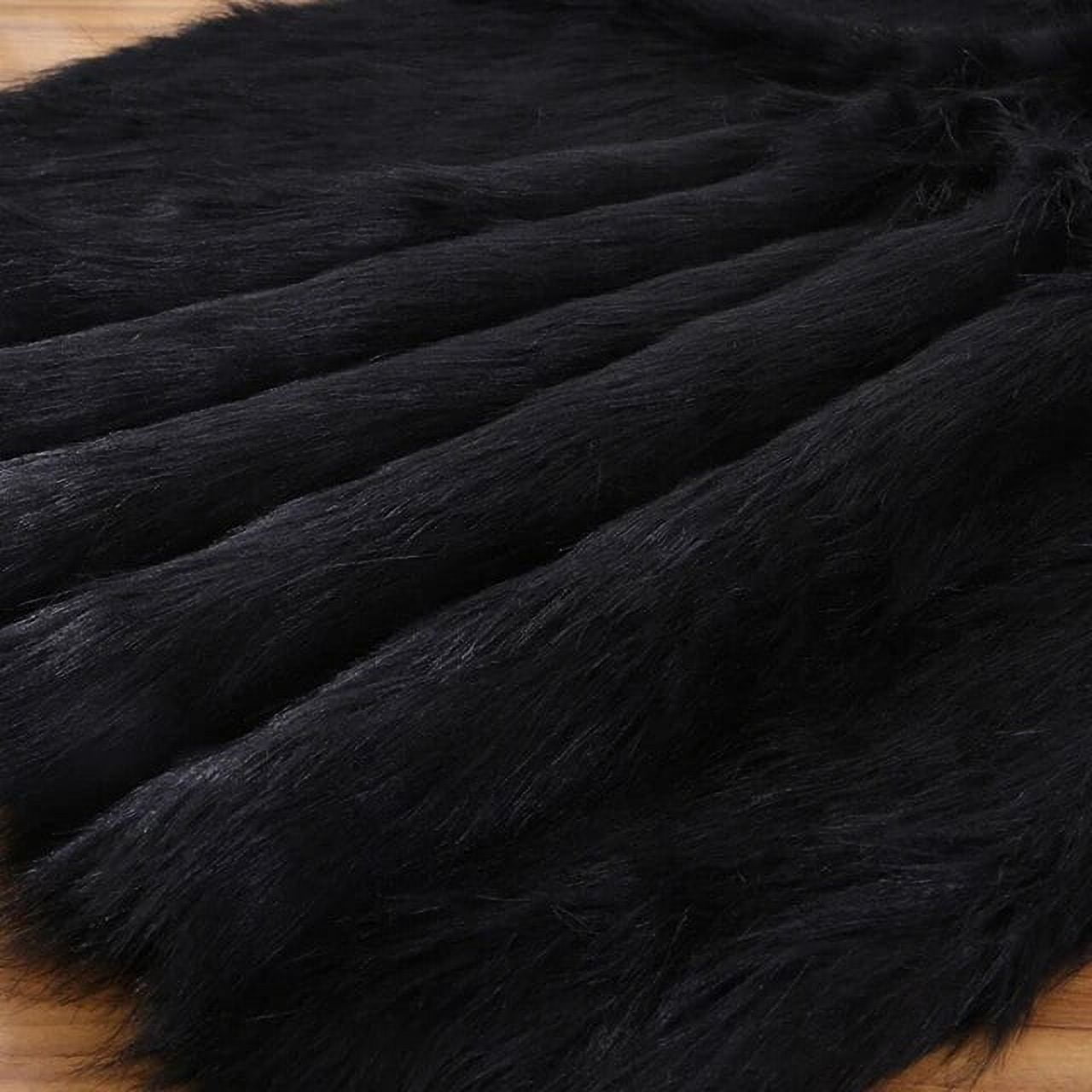 Click here for Unbranded 50cm Slippery Faux Fox Fur Fabric 5cm Lo... prices