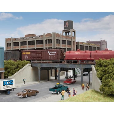 walthers cornerstone n scale building/structure kit merchant's row i ...
