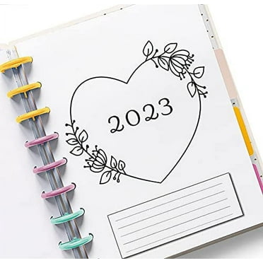 2023 Monthly Calendar Refills for 7 Disc Planners (Minimalist ...